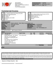 Commercial Invoice