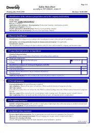 Safety data sheet - Diversey