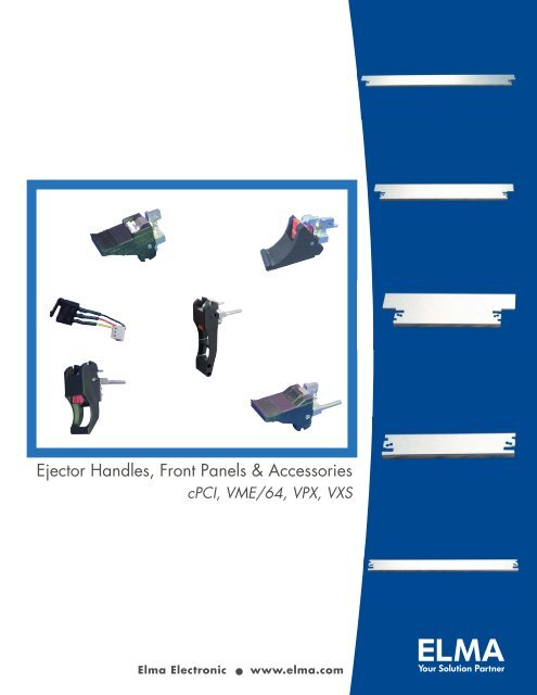Ejector Handles, Front Panels & Accessories - Elma