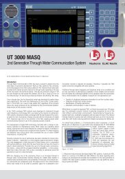 Underwater Comms System UT 3000 - Elac-Nautik