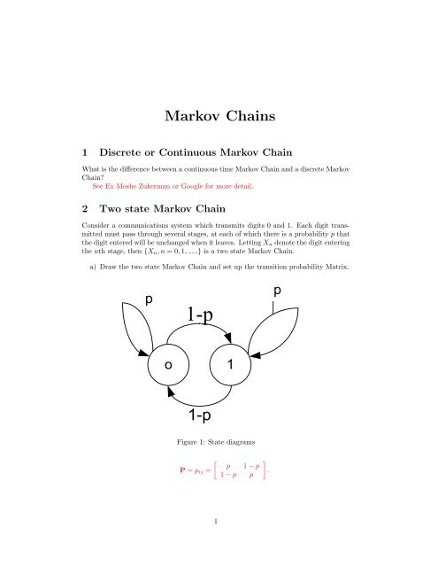 Markov Chains