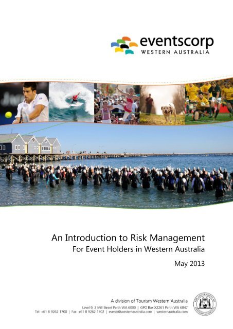 An Introduction to Risk Management - Tourism Western Australia