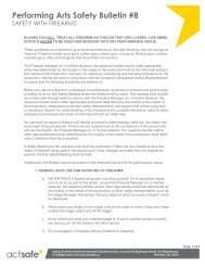 temporary stage space inspection checklist - Actsafe