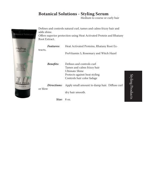 Botanical Solutions - Spr