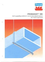 Promatect P250/100 - Fyreguard