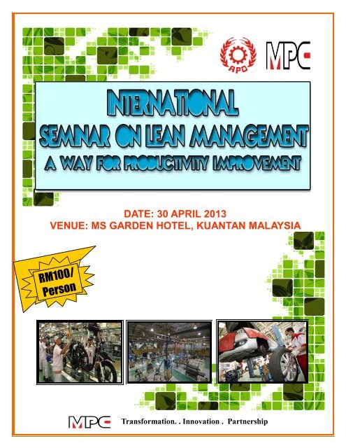 RM100/ Person - MPC