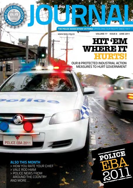 June edition - The Police Association Victoria