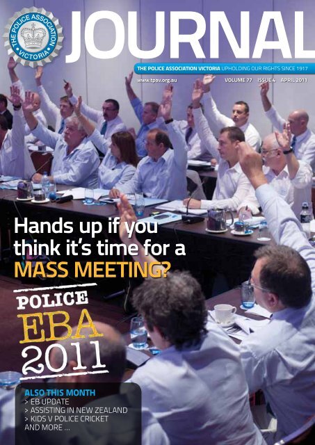 April edition - The Police Association Victoria