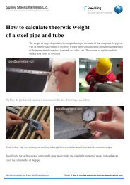 What is Pipe Schedule?