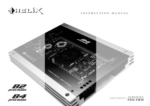 instruction manual - Audiotec-Fischer