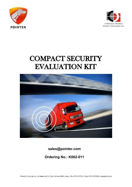 COMPACT SECURITY EVALUATION KIT - TrackerSystem
