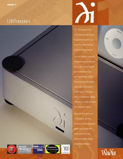 Wadia 170i - puredynamics.com