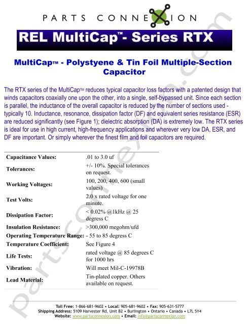 RTX - Parts ConneXion