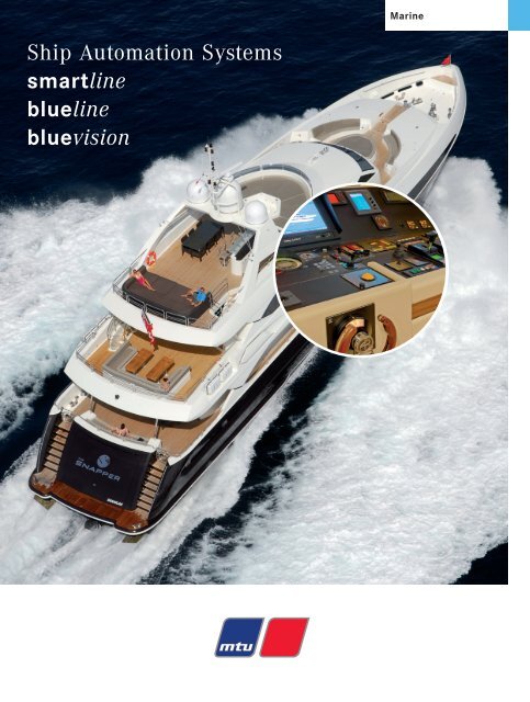 Ship Automation Systems -smartline -blueline -bluevision - MTU Shop