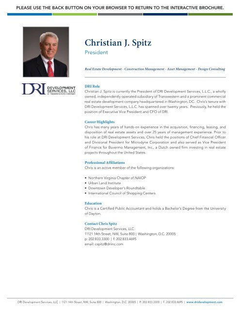 Christian J. Spitz - Transwestern