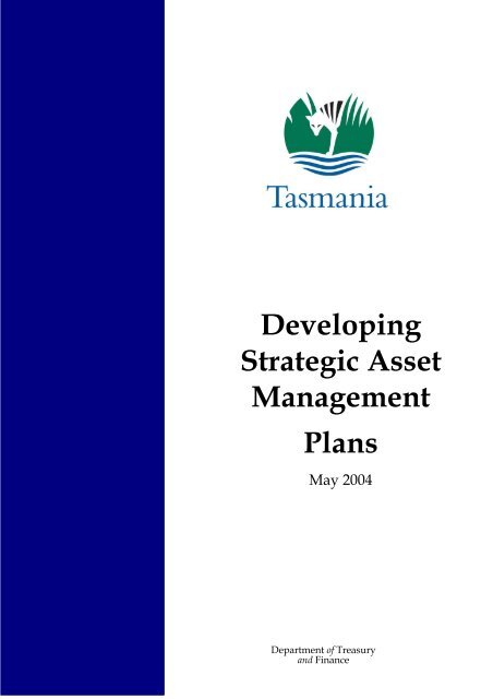Developing Strategic Asset Management Plans - May 2004