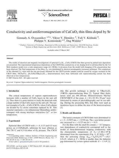 Conductivity and antiferromagnetism of CaCuO2 thin films doped by Sr