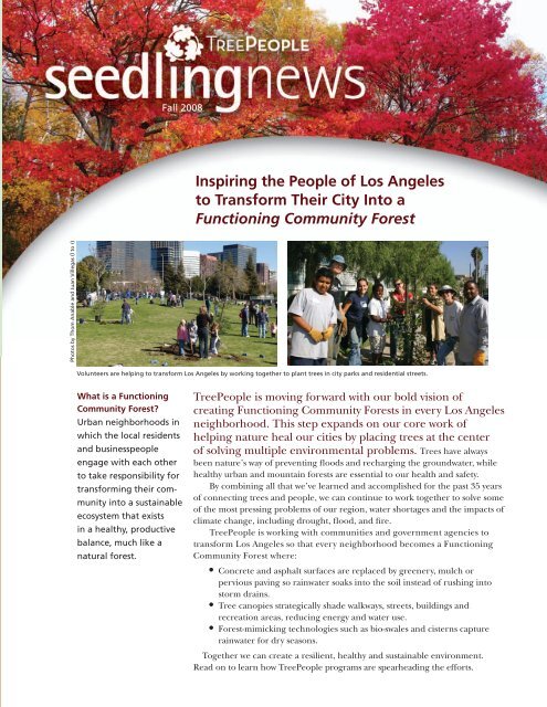 Inspiring the People of Los Angeles to Transform ... - Tree People