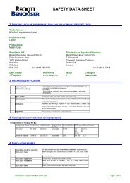 Download Flash Multi-Surface COSHH sheets - System Hygiene ...