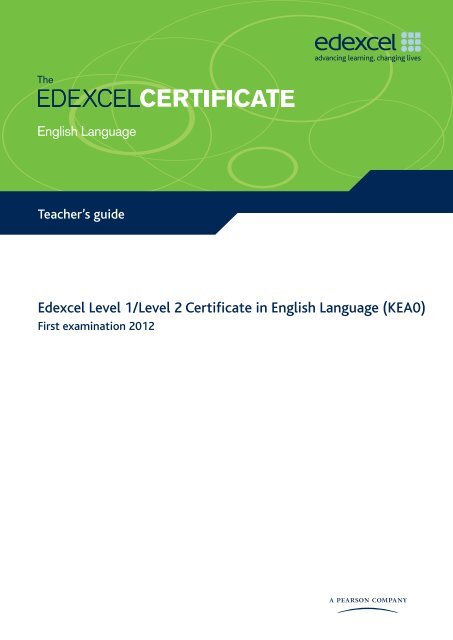 Assessment - Edexcel