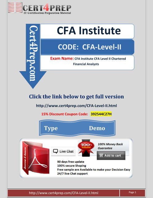 sample cfa level 2 questions