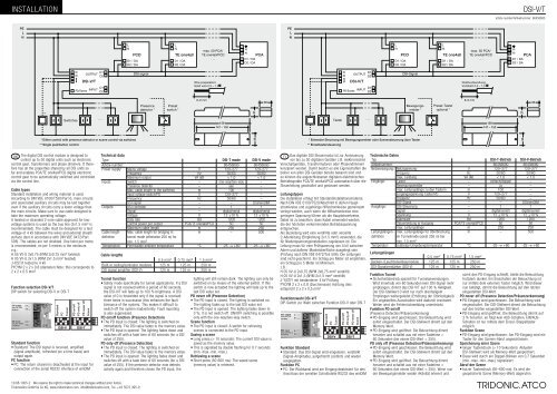 DSI-V/T INSTALLATION - Tridonic