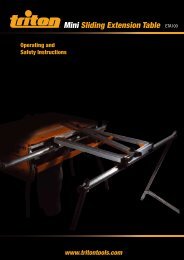 Exploded Schematic Diagram - Triton Tools