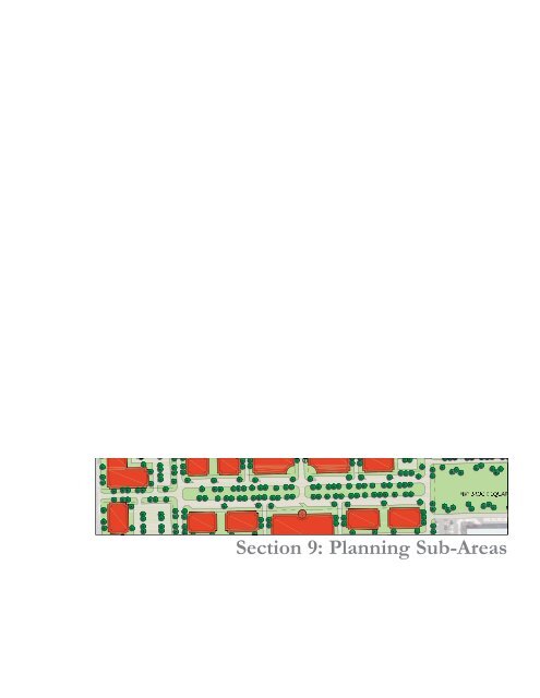 Section 9: Planning Sub-Areas - The Lakota Group