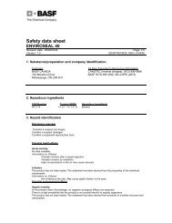 BASF Trimix NCA MSDS - Brock White