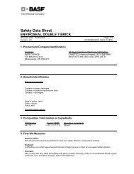 Hydrozo Enviroseal 20 MSDS - Brock White