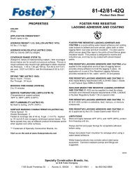 FOSTER SPRAYTACK 81-28 Type Aerosol Adhesive Foster ...