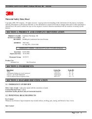 MSDS - 3M N95 NIOSH Approved Respirator ... - ActiveForever