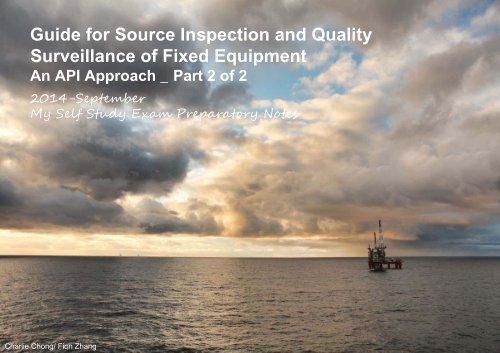 API-SI- Source Inspector Certification-Part 2 of 2