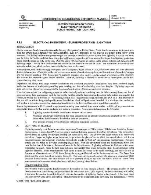 Lightning Protection