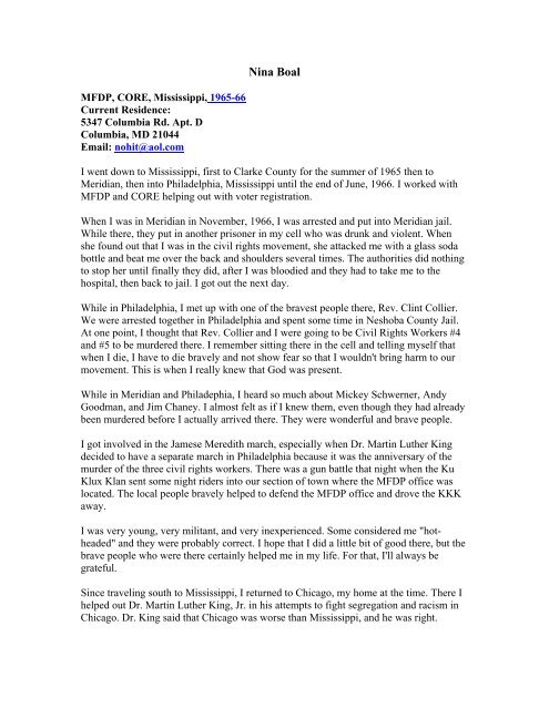 MERIDIAN JAIL - Negro Artist