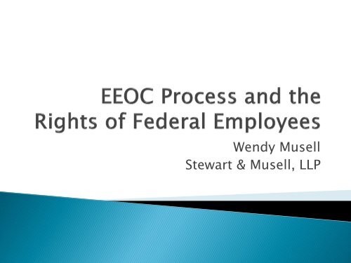 EEOC Process and the Rights of Federal Employees PowerPoint