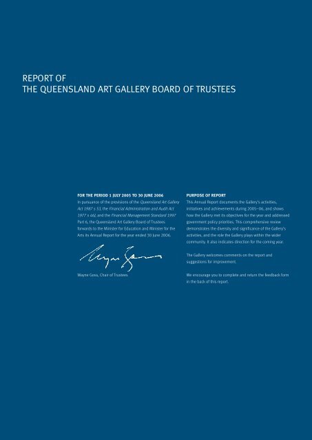 this Queensland Art Gallery Annual Report (PDF)