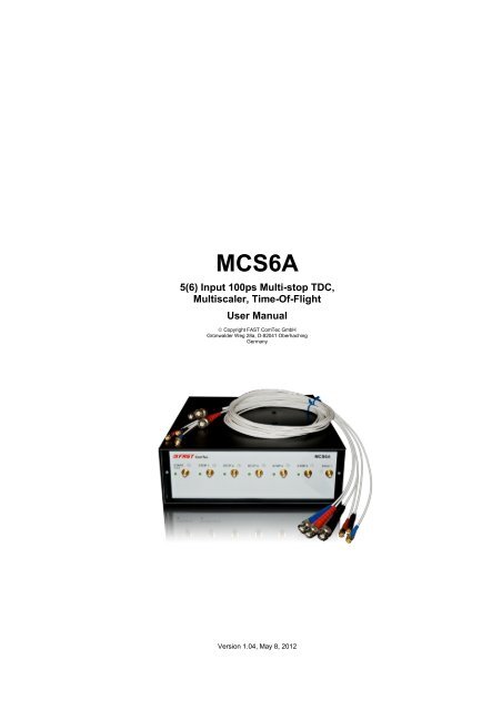 MCS6A - FAST Comtec