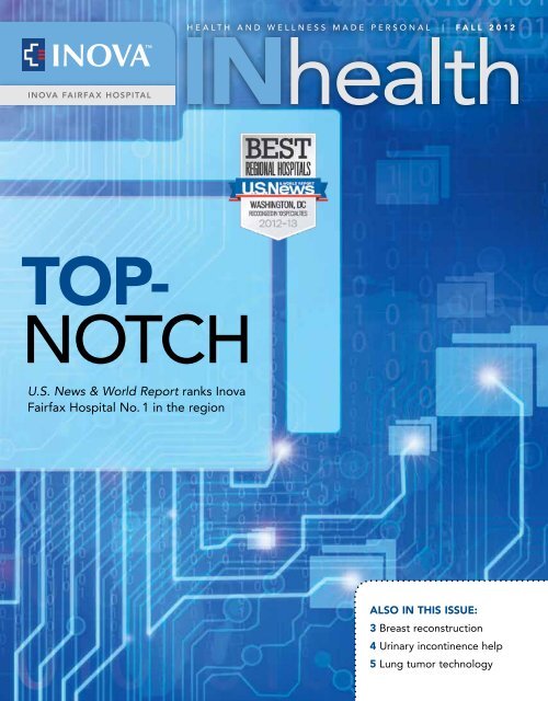 m fall 2012 - Inova Health System