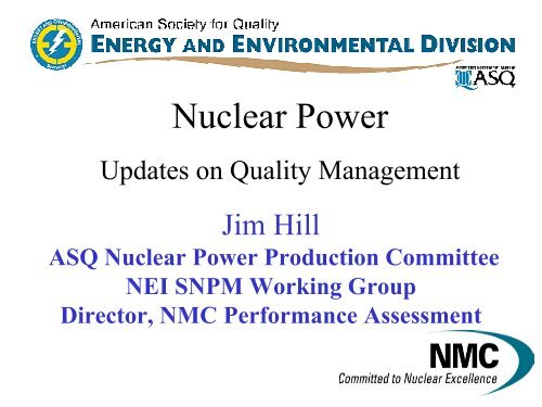 Value of the SNPM Framework - American Society for Quality