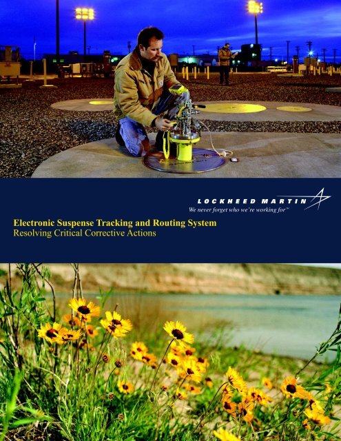 Electronic Suspense Tracking and Routing System Resolving ...