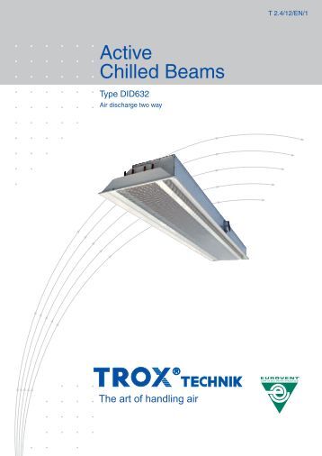 Multi-Service Chilled Beams - TROX