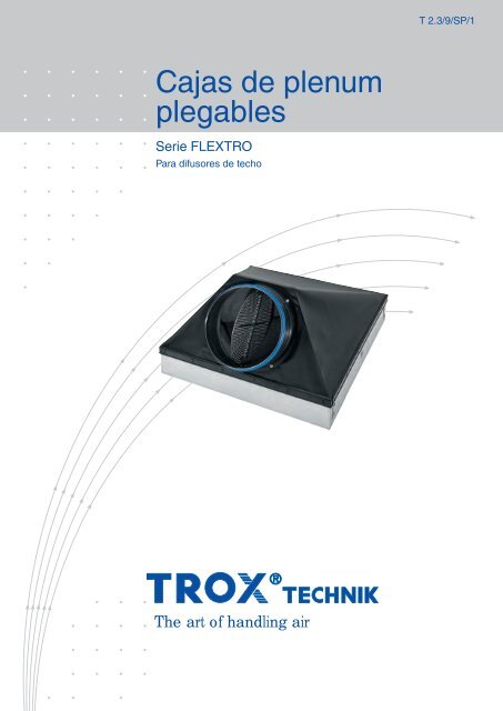 Cajas de plenum plegables FLEXTRO - Trox