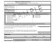 CHEMICAL INVENTORY USAGE FORM - Nasa