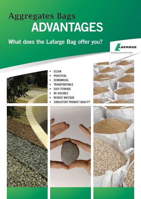 Bagged Aggregates Brochure