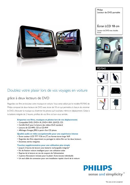 Leaflet PD7042 12 Released France (French) High-res A4.fm - Philips