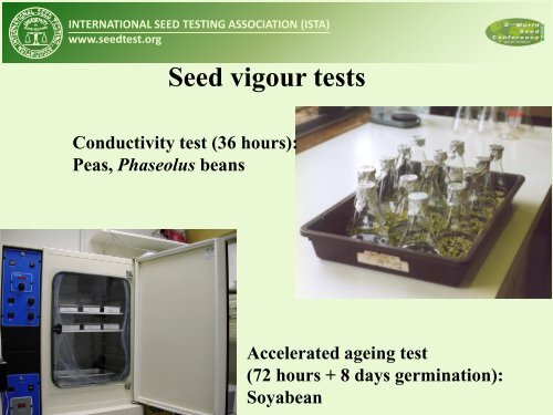 INTERNATIONAL SEED TESTIN