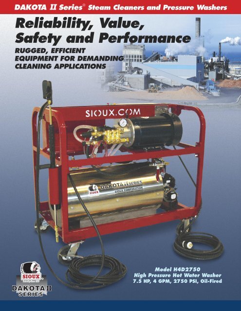 Dakota II Brochure - Sioux Steam Cleaner Corporation