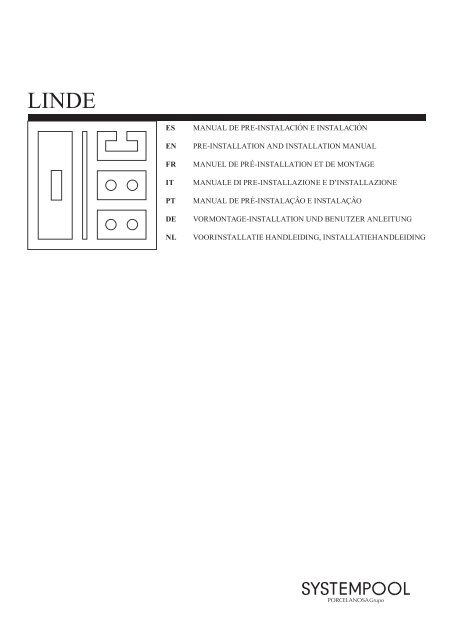 LINDE - Pre e Instalacion - Systempool