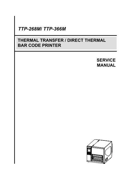 TTP-268M/ TTP-366M - TSC